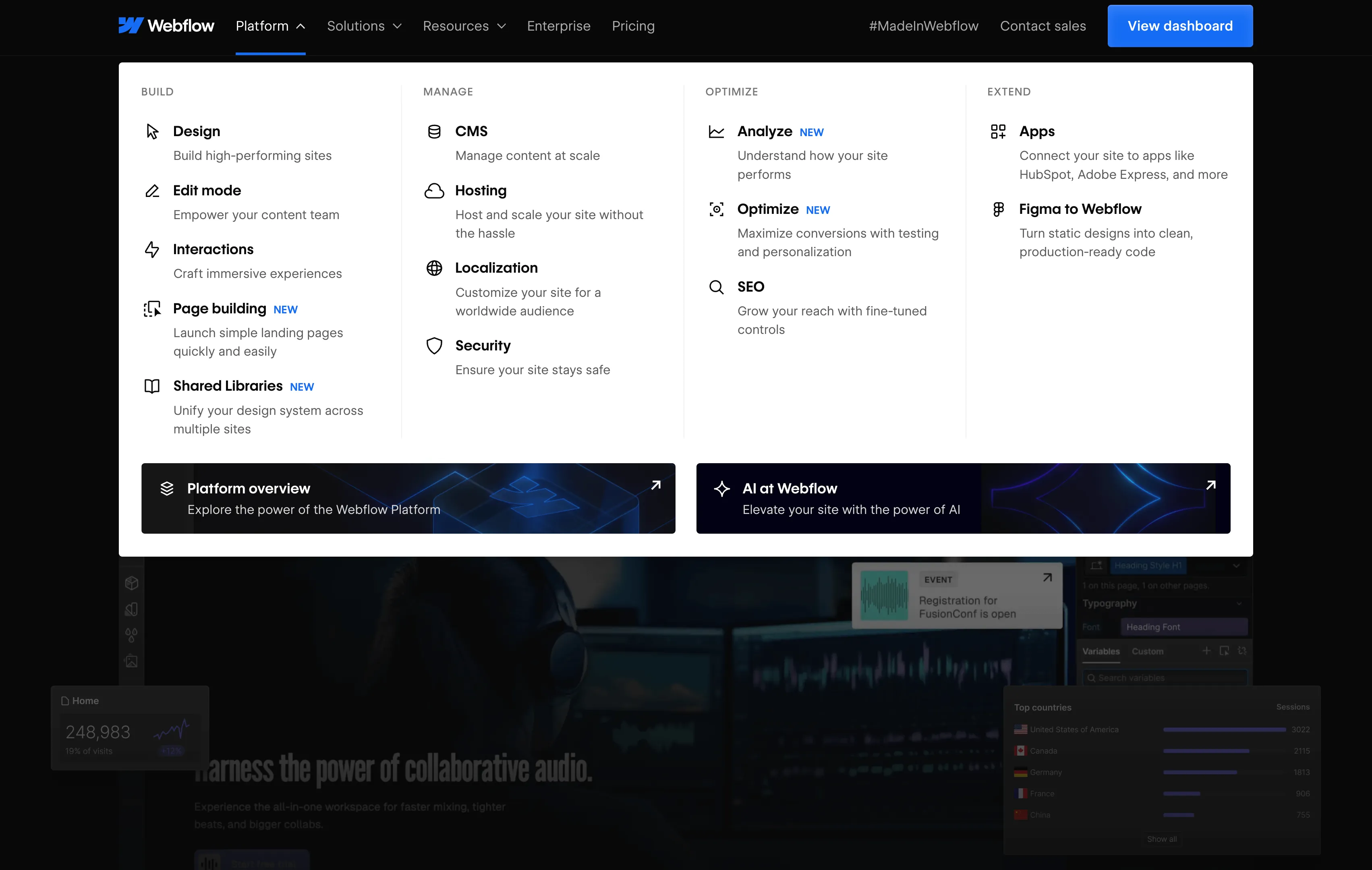 Navbar Gallery | Webflow